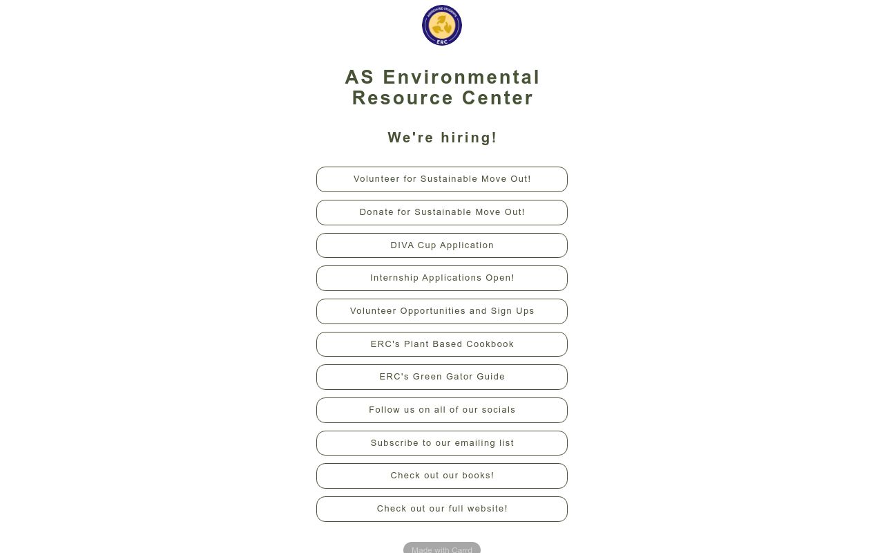 AS Environmental Resource Center